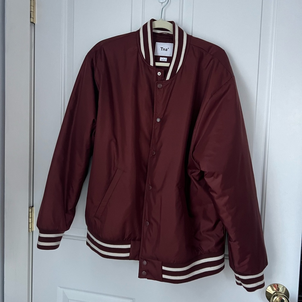 Aritzia Tna Bomber Jacket - Gem